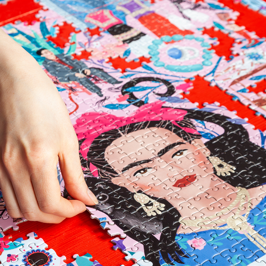 Women | Puzzles Celebrating Women by Women Artists eeBoo Piece & Love