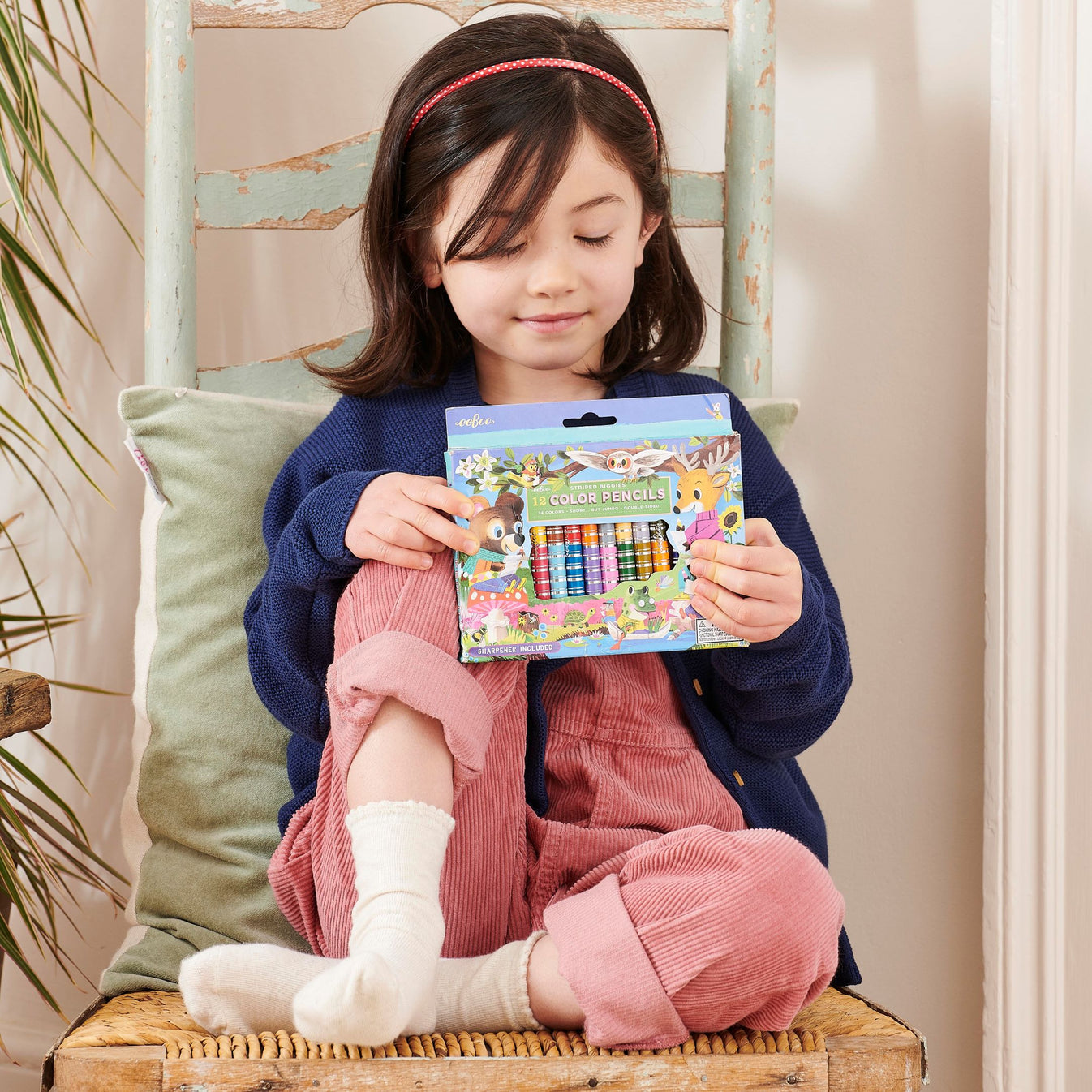 Woodland Friends 12 Double-Sided Biggie Color Pencils | Unique Gifts ...