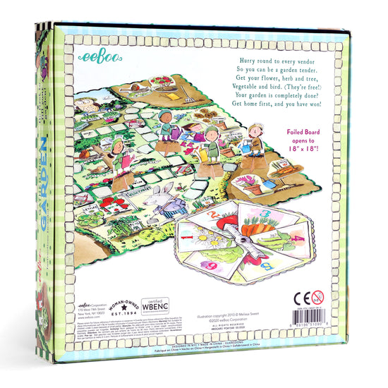 Gathering a Garden | Award Winning Kids Board Game by eeBoo | Ages 5+