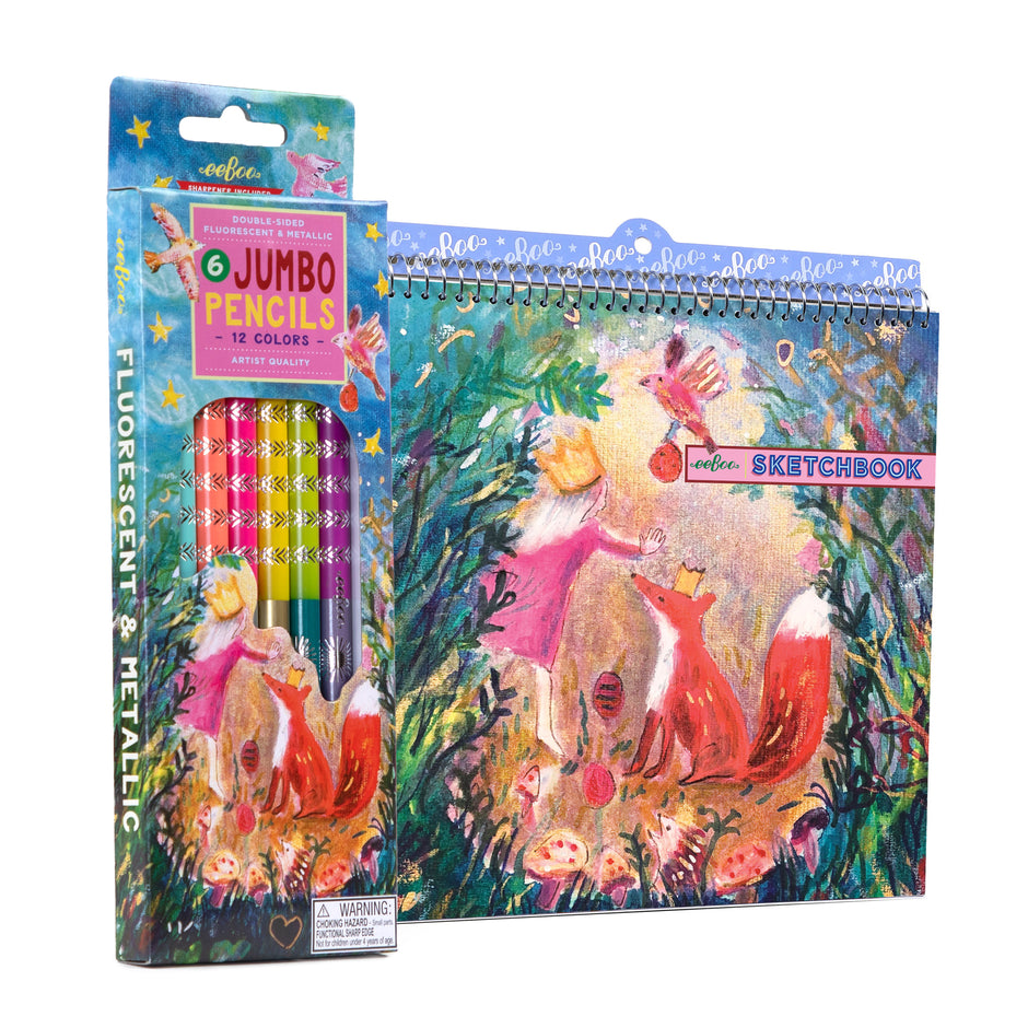 eeBoo Art Supplies Color Pencils, Sketchbooks, Watercolors, Journals