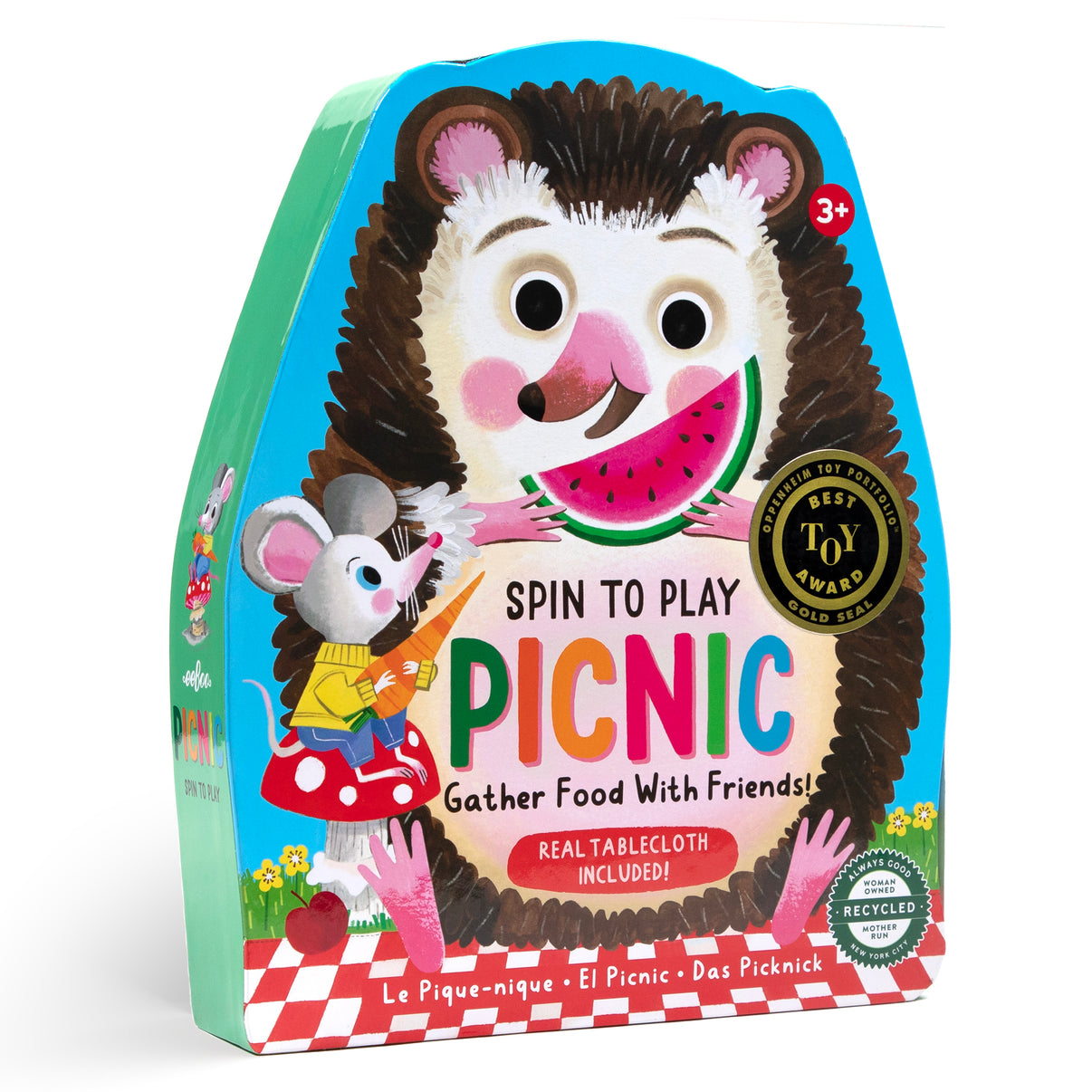 Picnic Lunch Shaped Spinner Game | Fun Unique Game for Kids Ages 3+ – eeBoo