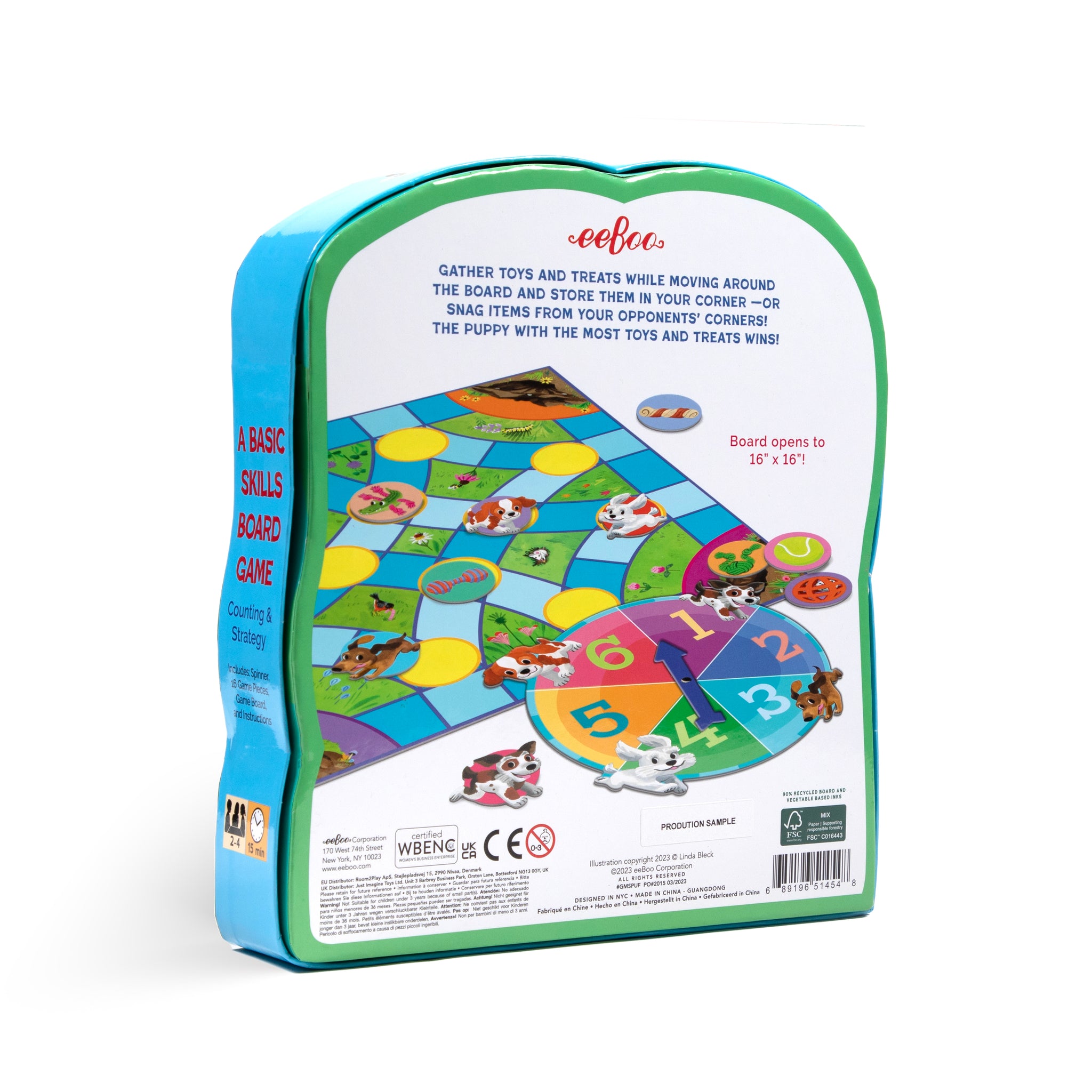 Puppy Fuffle Shaped Board Game | Fun Unique Engaging Game for Kids 4 ...