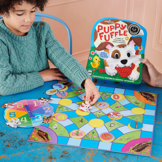 Puppy Fuffle Shaped Board Game | Fun Unique Engaging Game for Kids 4 ...