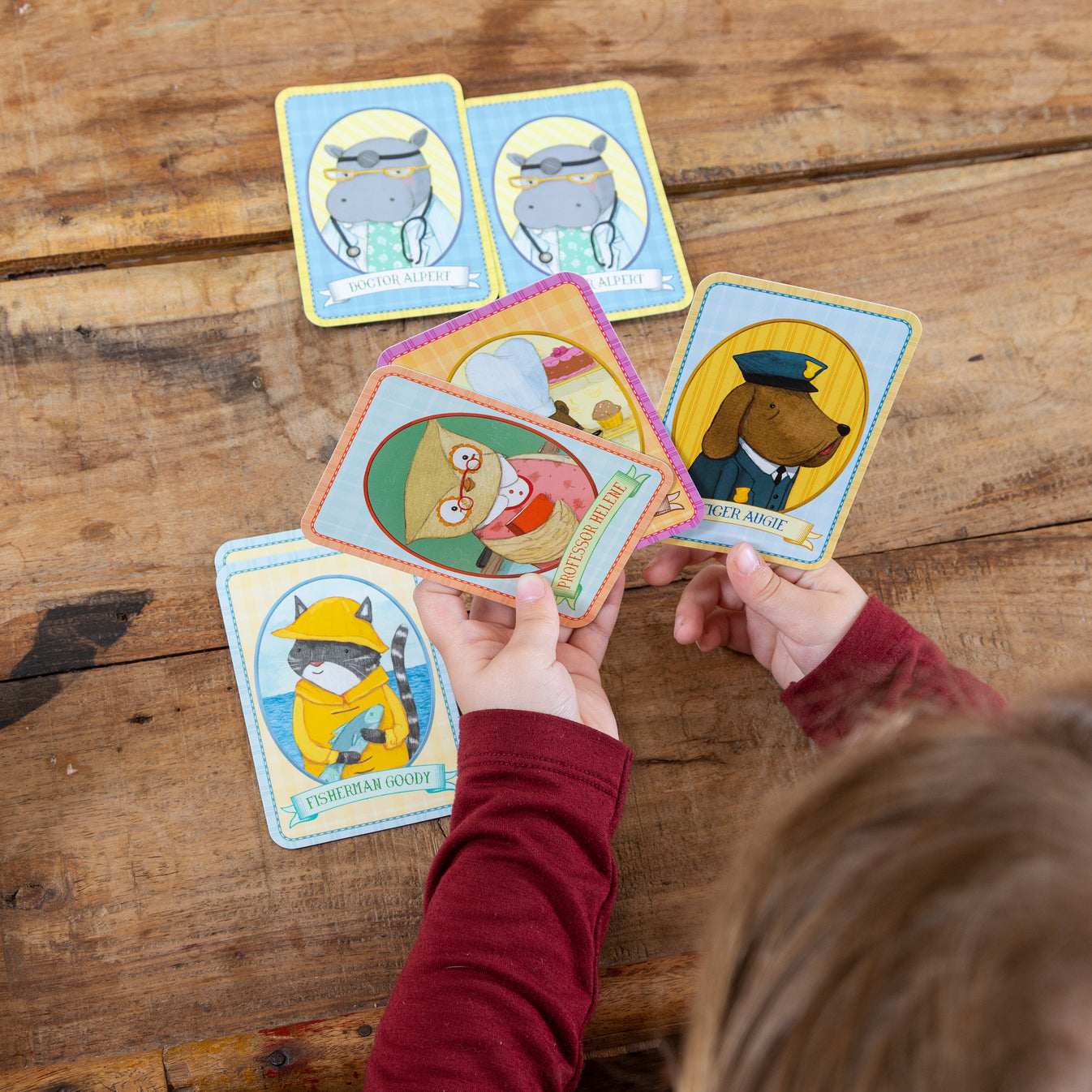 Animal Old Maid Playing Card Game by eeBoo | Unique Gifts for Kids 5+