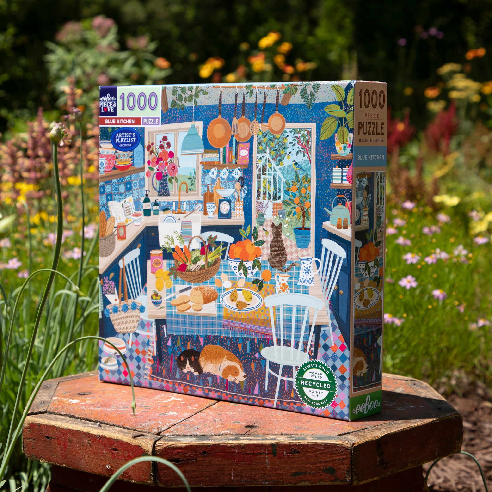 English Cottage Puzzle Series | Gifts by eeBoo