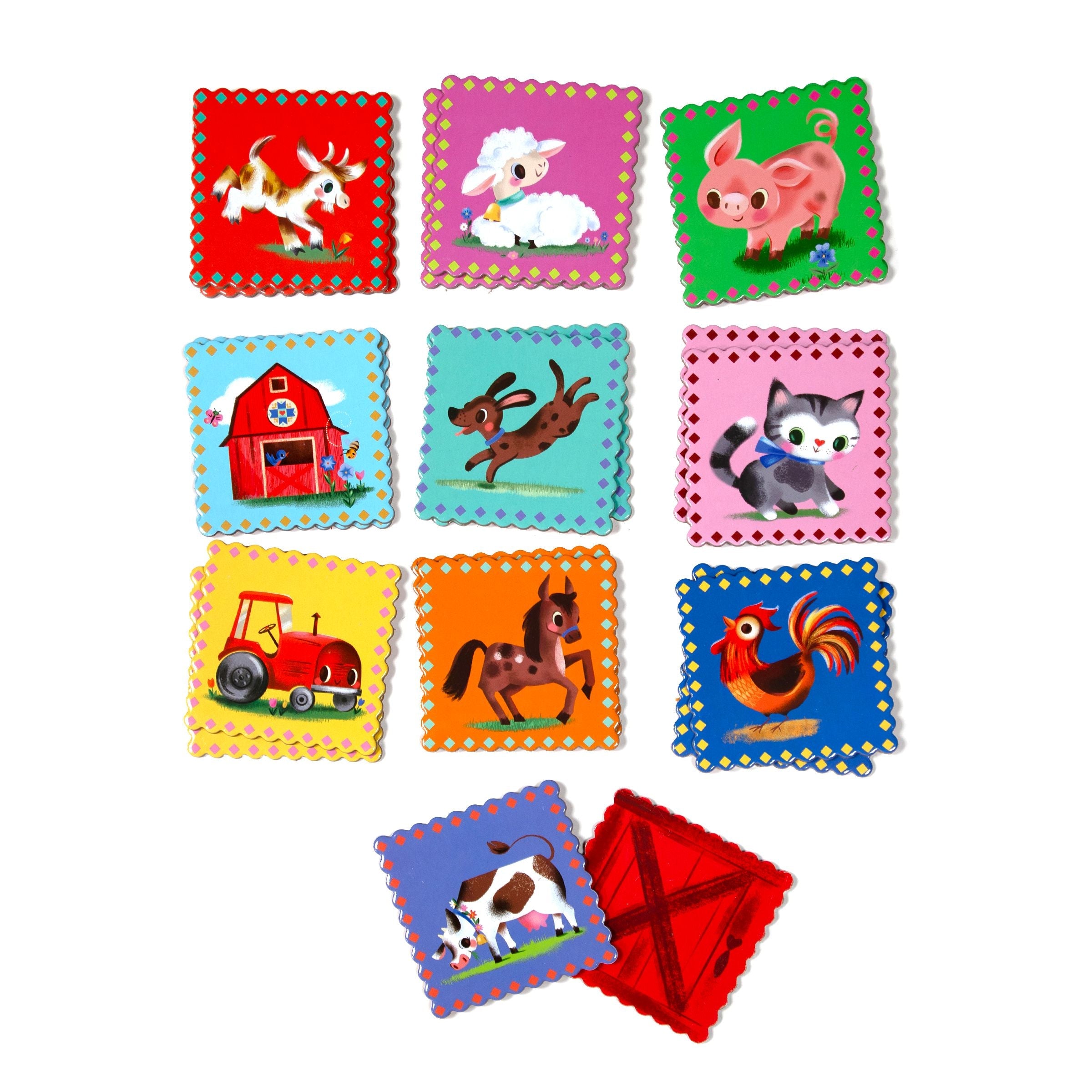 Pre-School Little Farm Matching Game – eeBoo