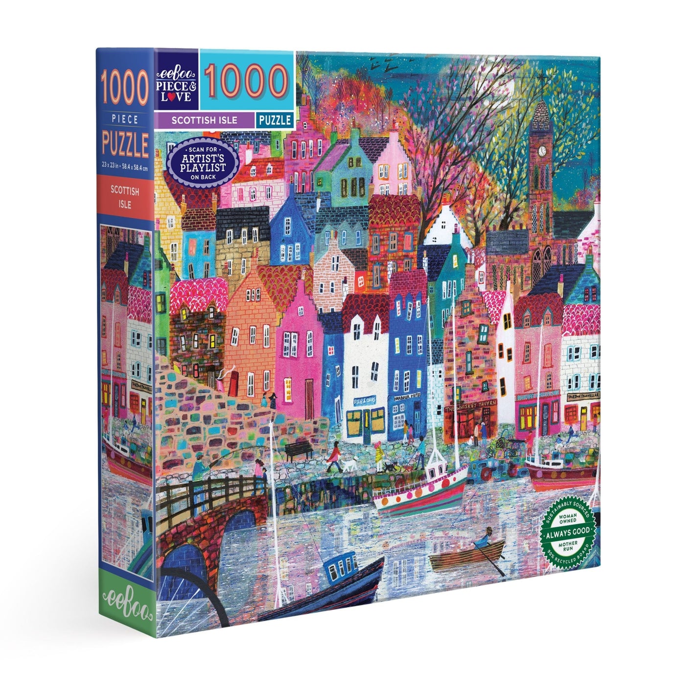 Scottish Isle 1000 Piece Puzzle – eeBoo