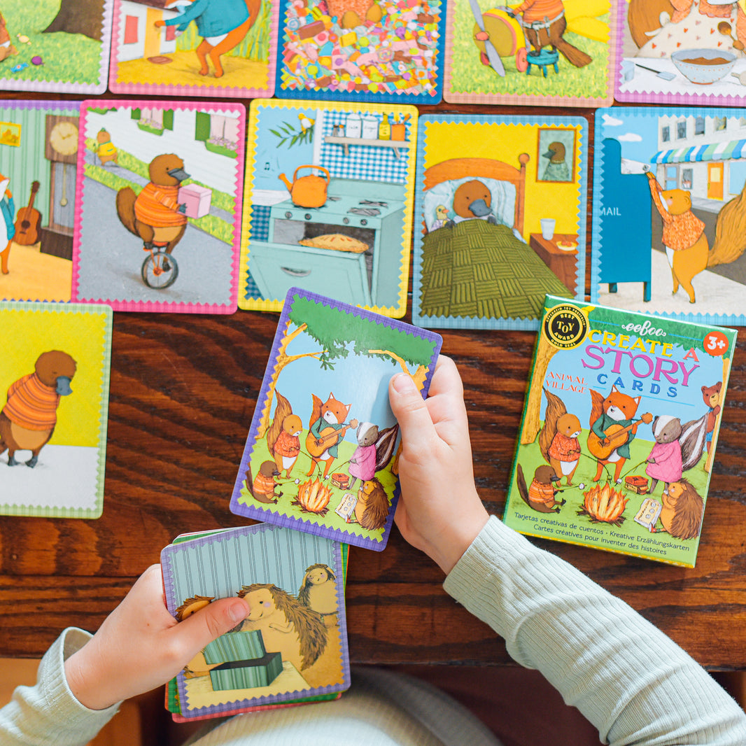 eeBoo Games, Toys, & Jigsaw Puzzles Imagination Play for Kids ages 3+