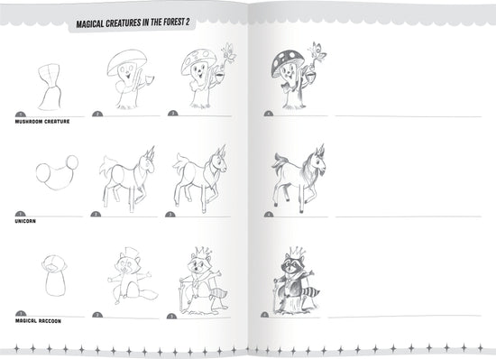 Learn to Draw Magical Creatures by eeBoo | Unique Fun Gifts
