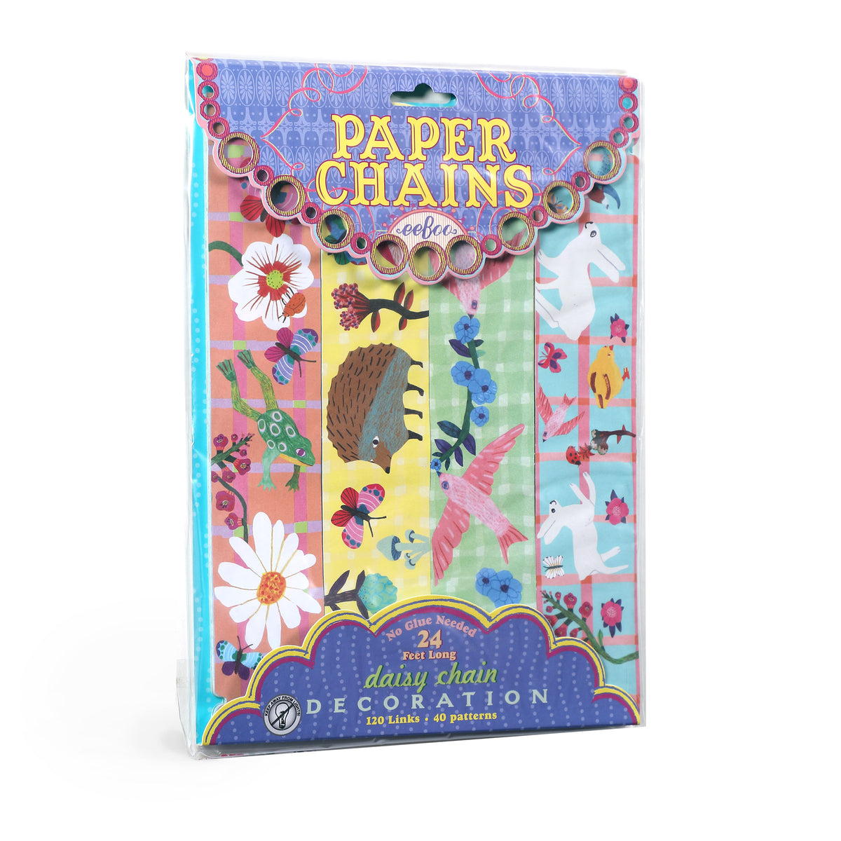 Daisy Spring Bunny and Easter Paper Chain eeBoo