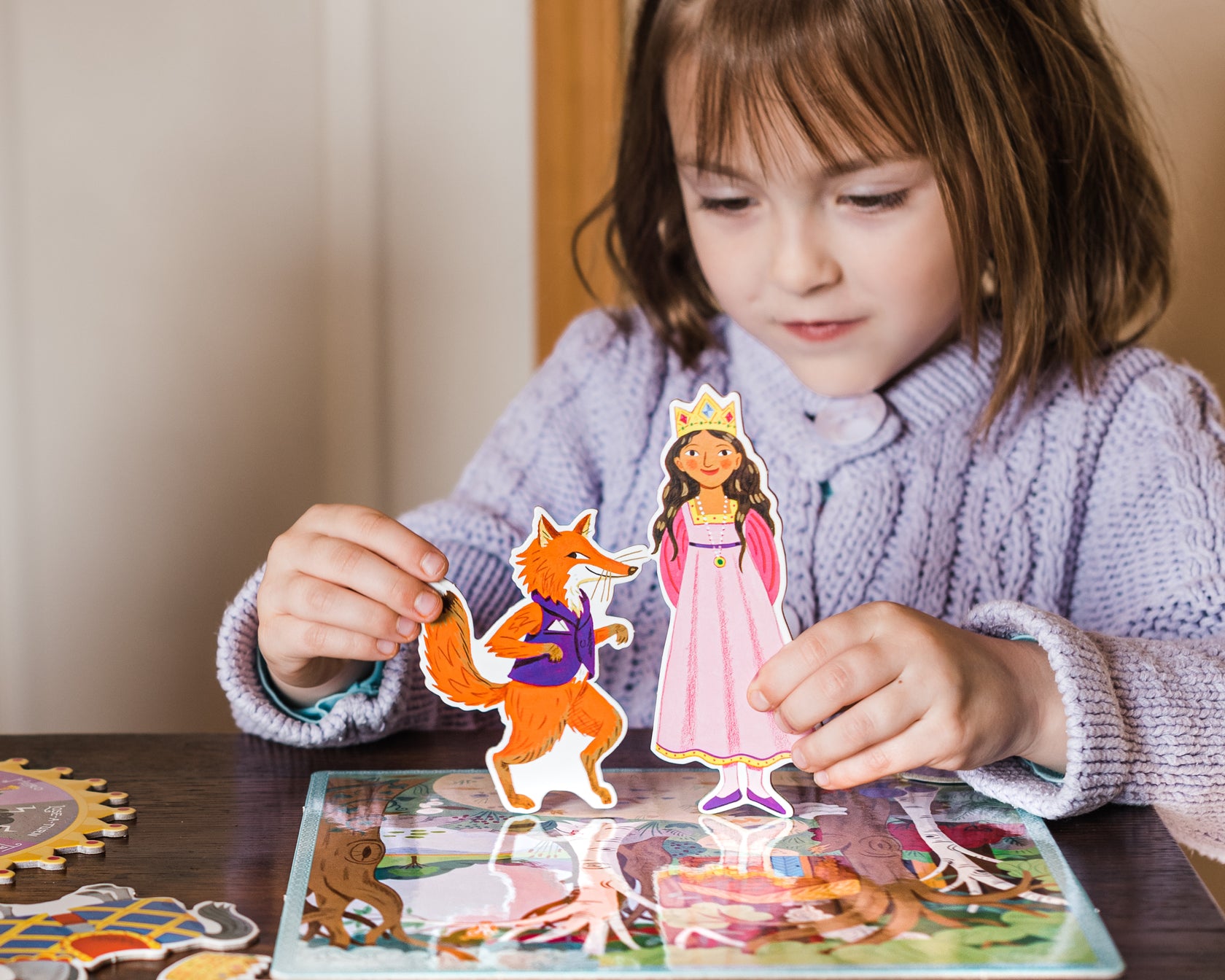 Fairytale Create A Story Spinner Award Winning Game by eeBoo | Kids 3+