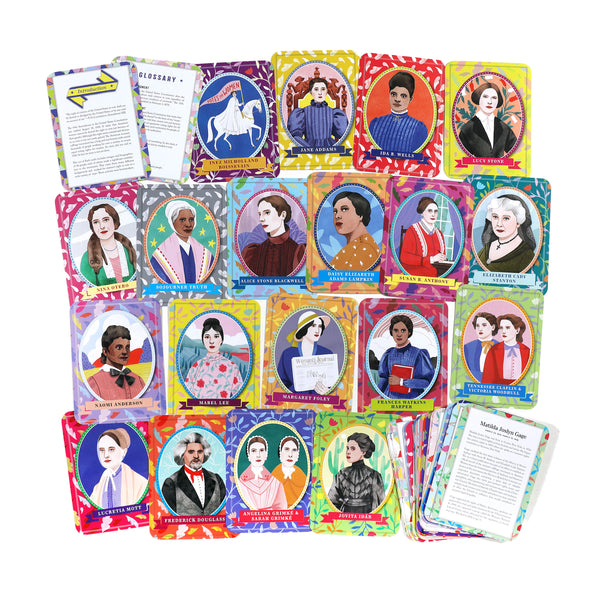 Votes for Women Educational Flash Cards eeBoo