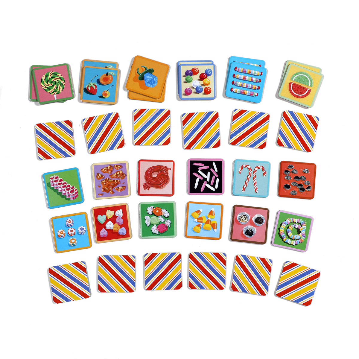 Candy Memory and Matching Little Game eeBoo Gifts for Pre School Kids