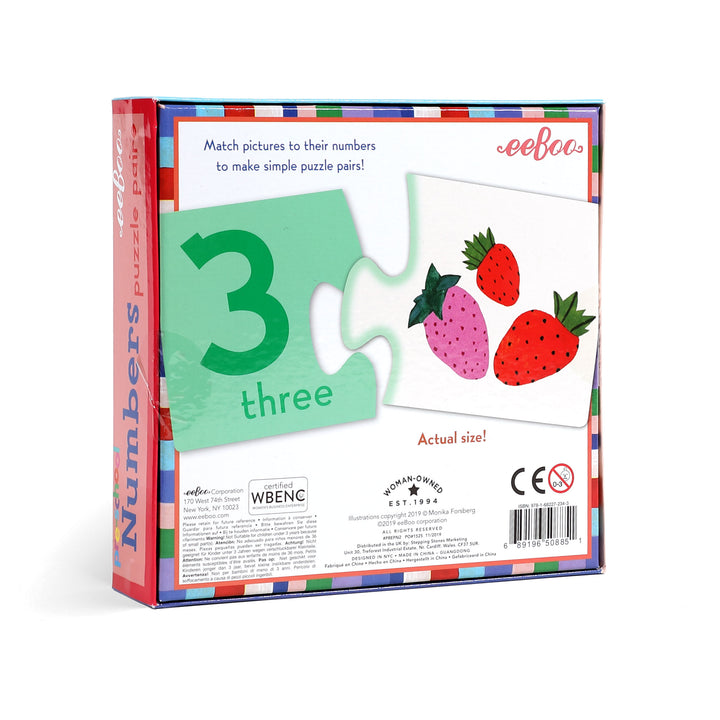 Numeracy & Geometry STEM Board Games, Jigsaw Puzzles, Flashcards eeBoo