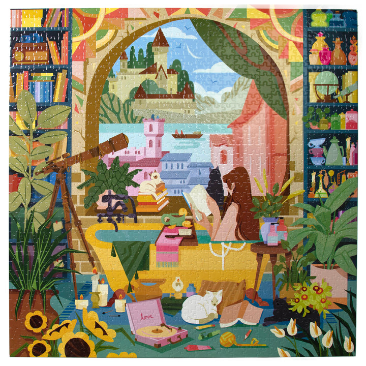 eeBoo Piece & Love Jigsaw Puzzles Unique Gifts for Adults & Teens 14+